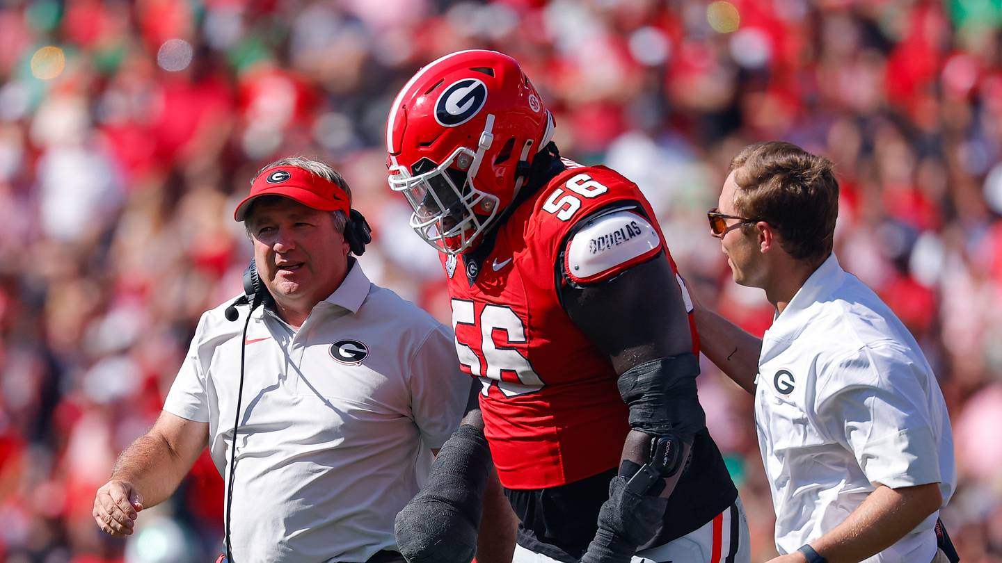 Disaster strikes Georgia’s offensive line in wake of Alabama loss
