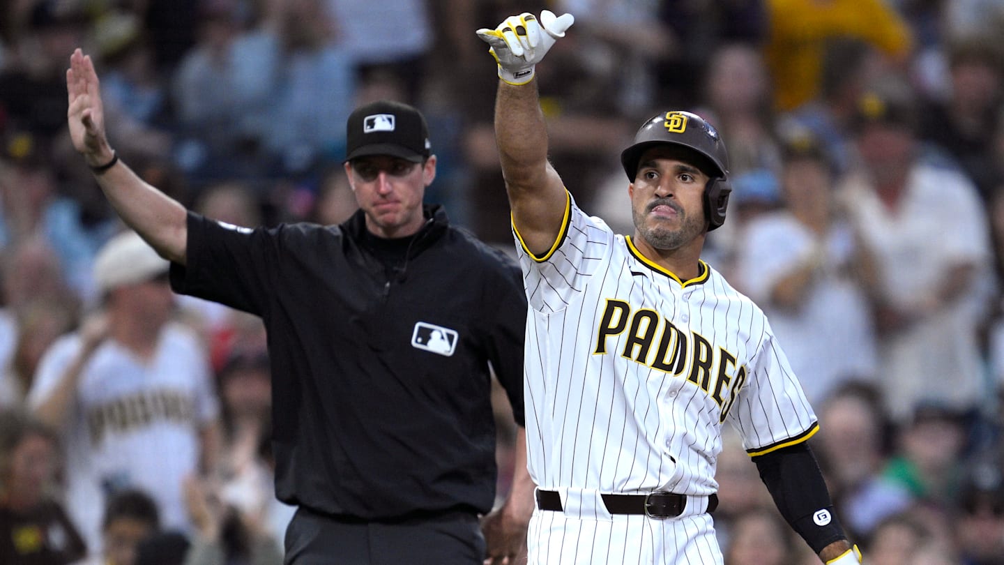 New Padres outfielder is already making his presence felt