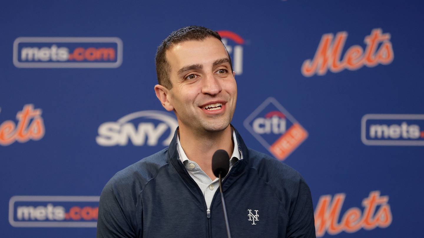 How long is David Stearns’ contract with the NY Mets?