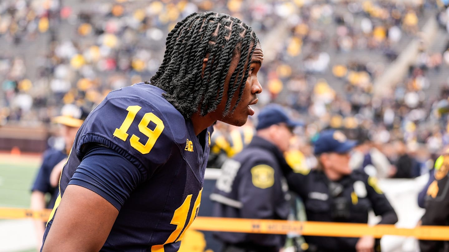 Sherrone Moore fires back at haters, claiming Bryce Underwood didn't ...