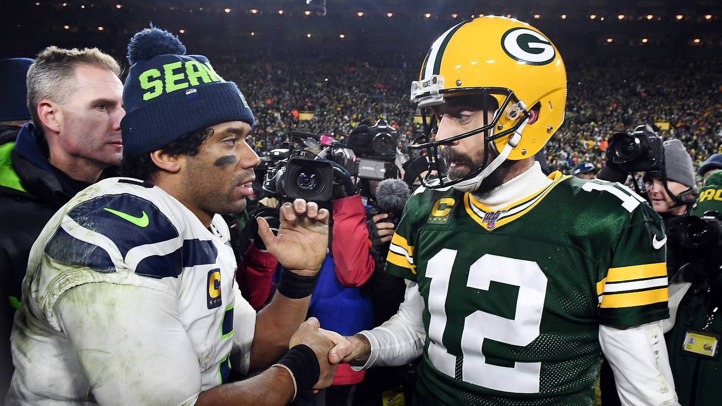 Aaron Rodgers just showed Russell Wilson everything RW3 did wrong with ...