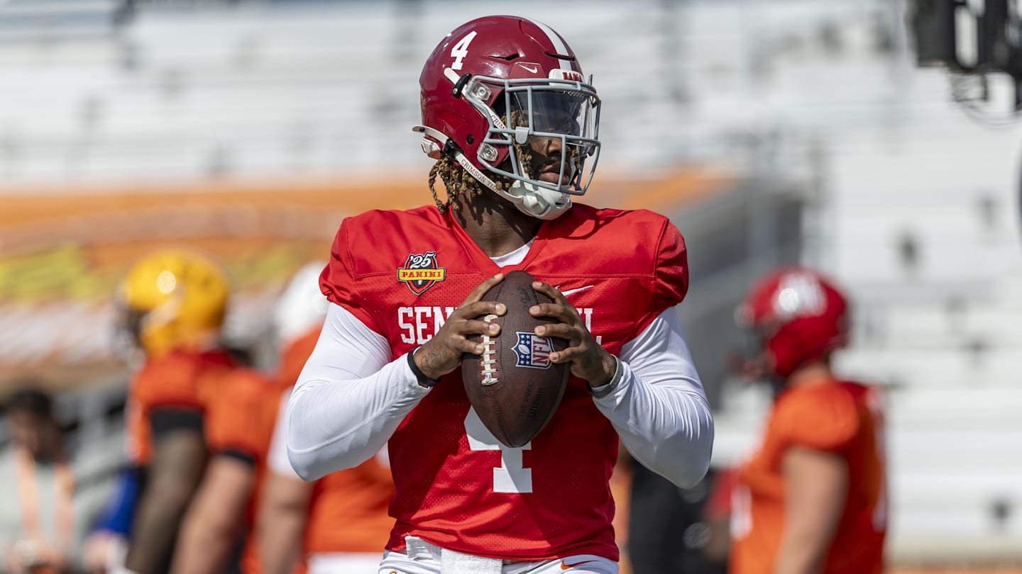 Jalen Milroe is flashing his potential at Senior Bowl after early struggles