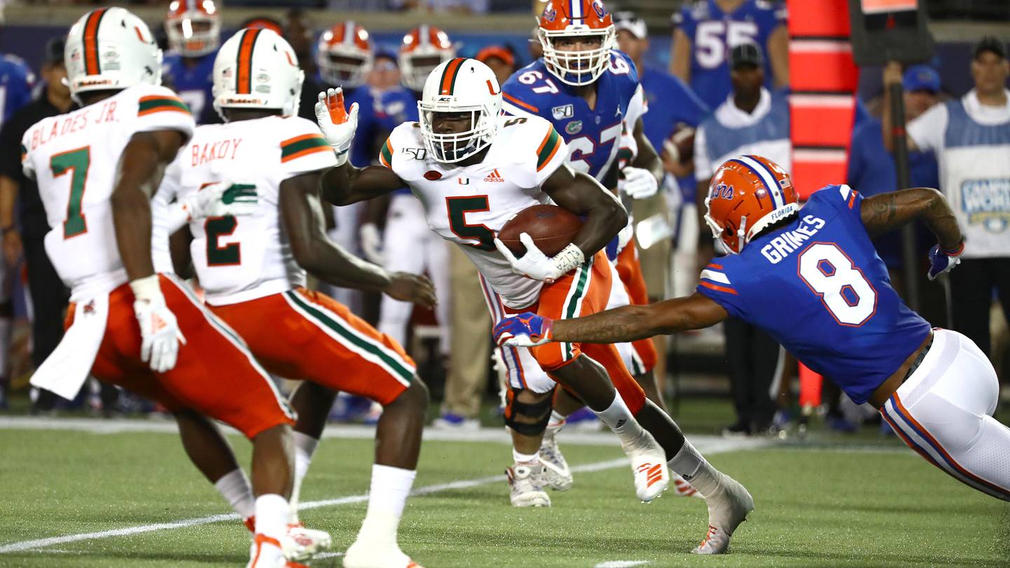 Ranked Miami football teams have dominated Florida