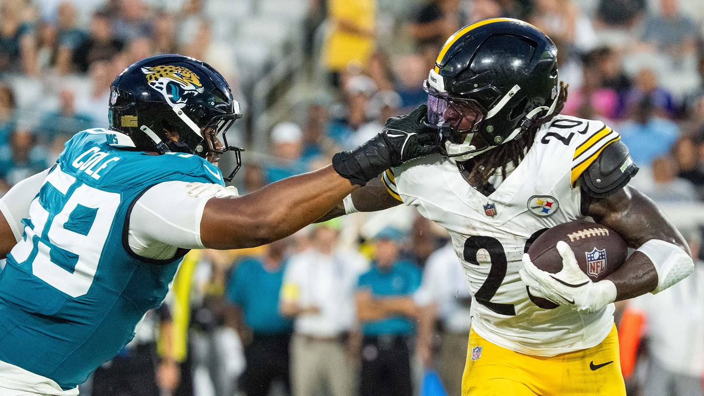 Jaguars who are plummetting down the depth chart after loss to Steelers