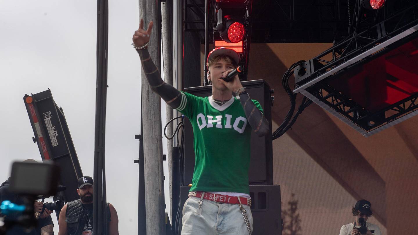 "MGK" Goes Viral For Interesting Ceremonial First Pitch at Cleveland ...