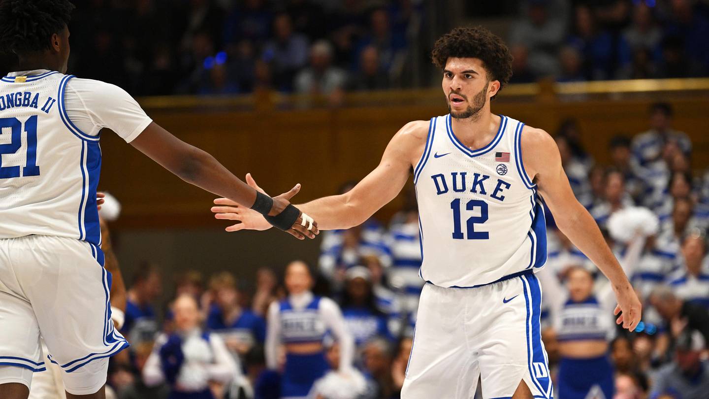 Cameron Boozer delivers in prime time as Duke knocks off No. 1 Michigan ...
