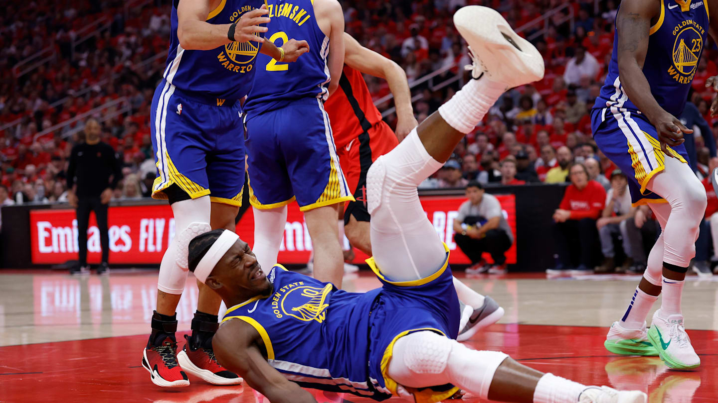 Jimmy Butler injury adds salt to Warriors wound in bruising Game 2 loss