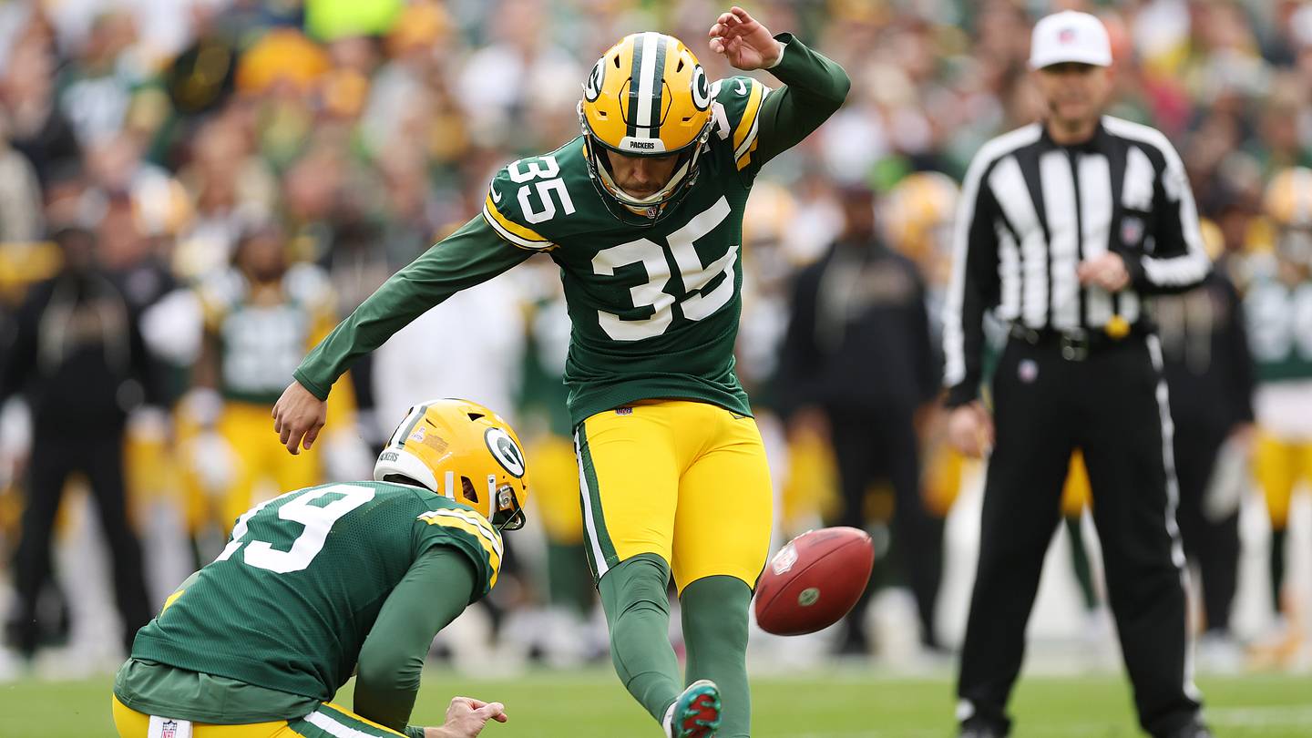 Packers' backup kicker just shattered a team record no one expected