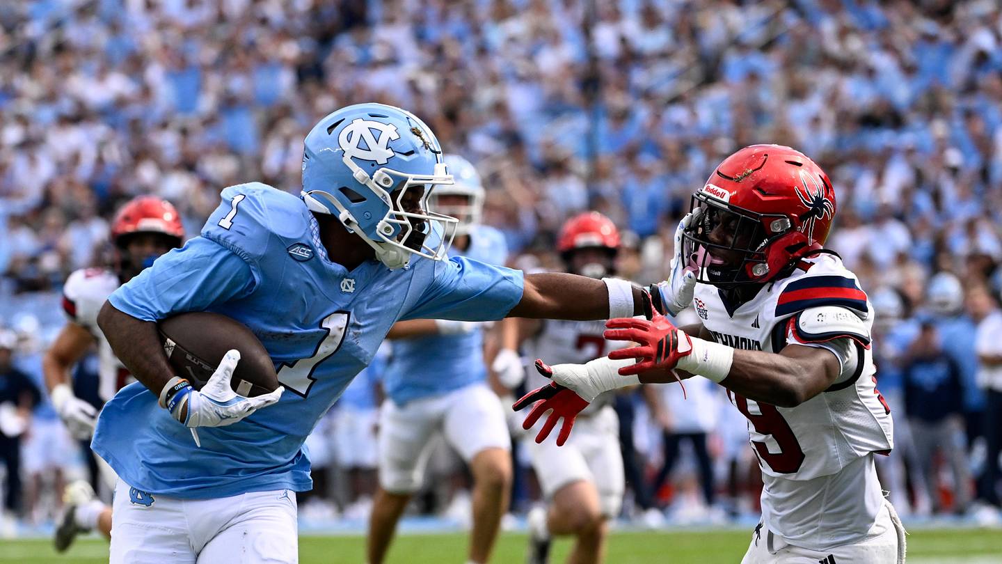 UNC WR Jordan Shipp Drops Initial Thoughts Following Week 3
