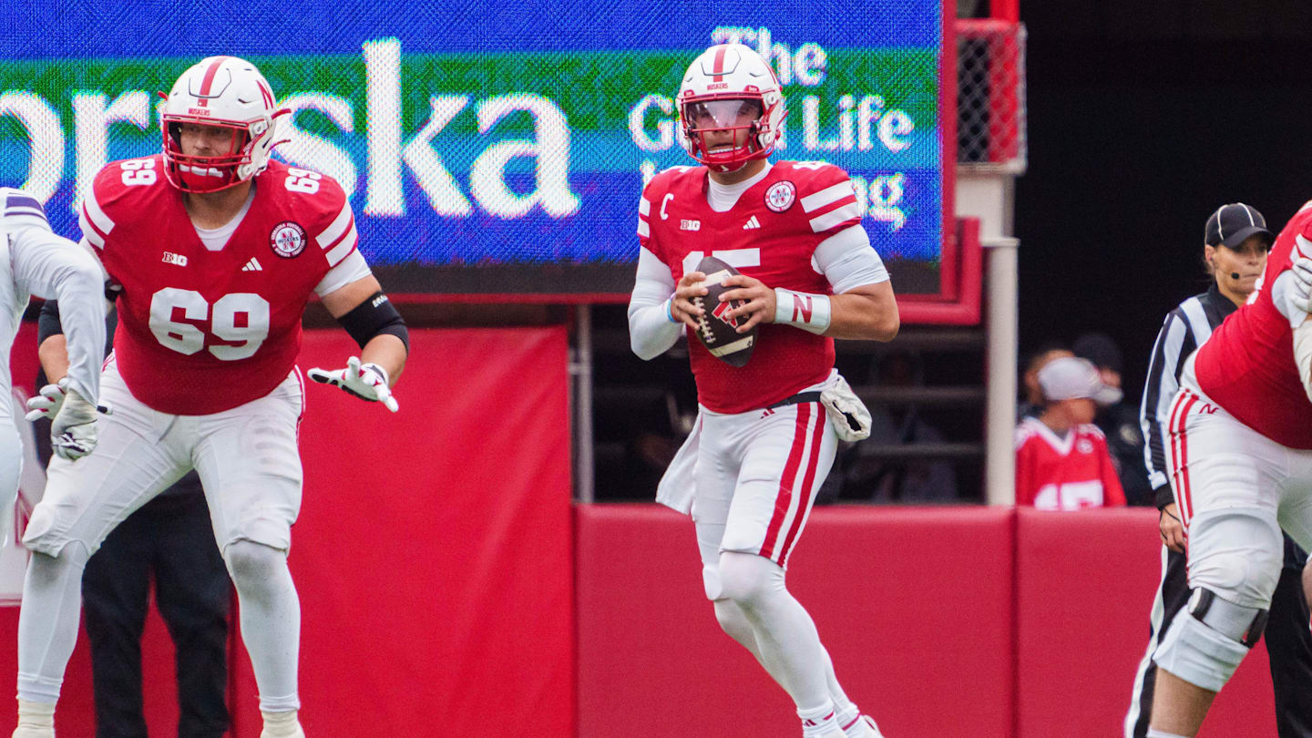 Top five transfer portal landing spots for Nebraska quarterback Dylan ...