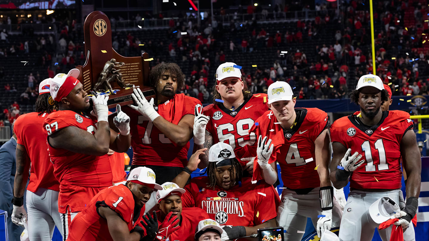Georgia football experiences two firsts in SEC Championship game history