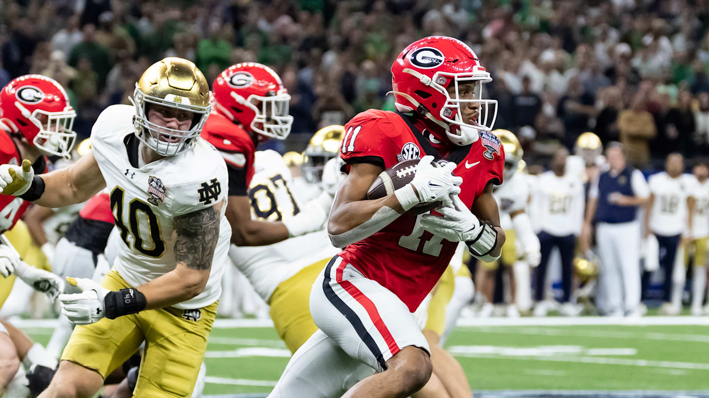 Arian Smith and Dominic Lovett set a program record at the 2025 NFL Combine