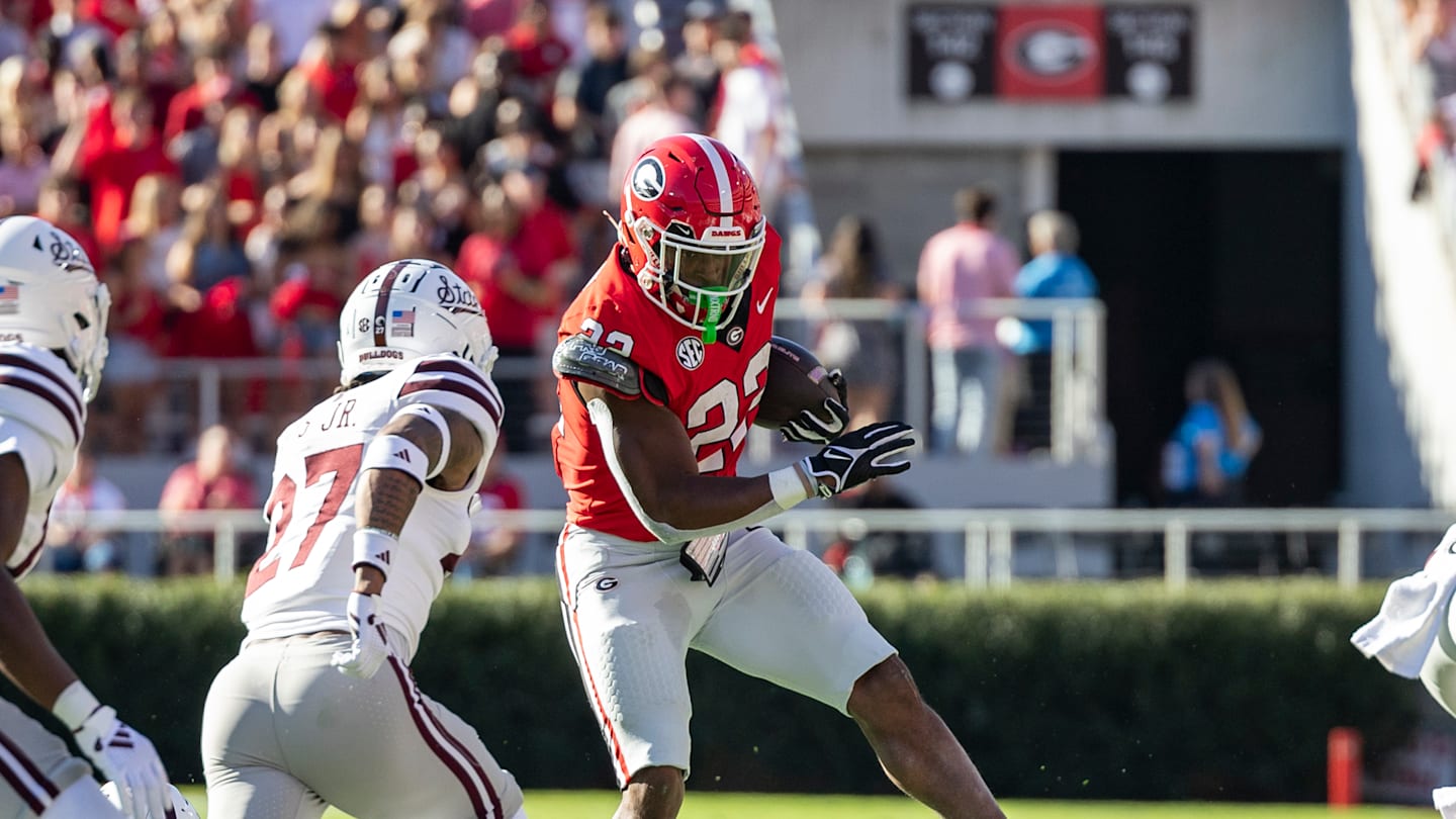 Georgia's spring injury report looks eerily similar to the regular season