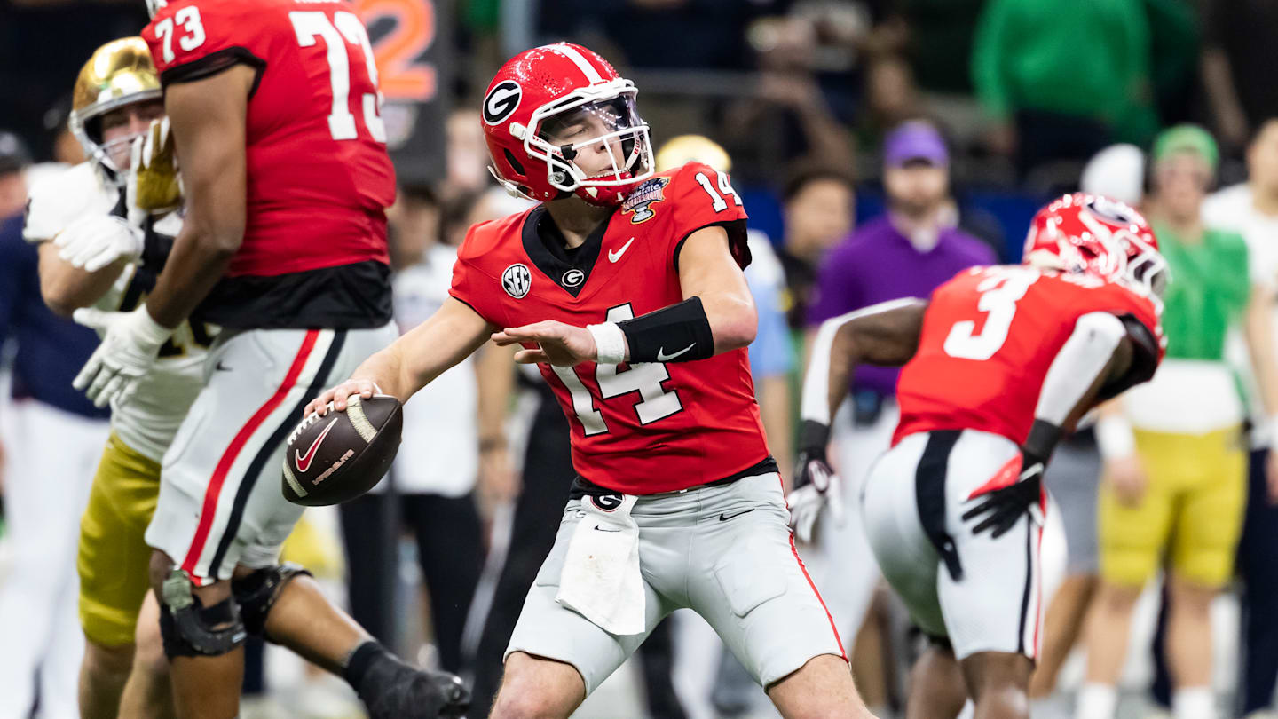 Kirby Smart comments on the ongoing QB competition
