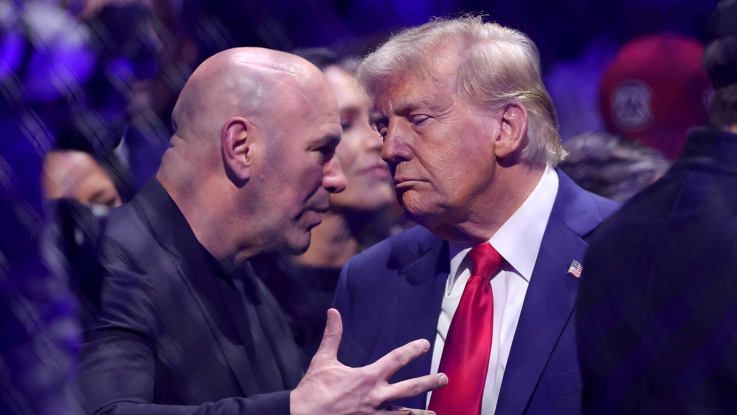 UFC CEO Dana White recalls when Donald Trump started rival MMA organization