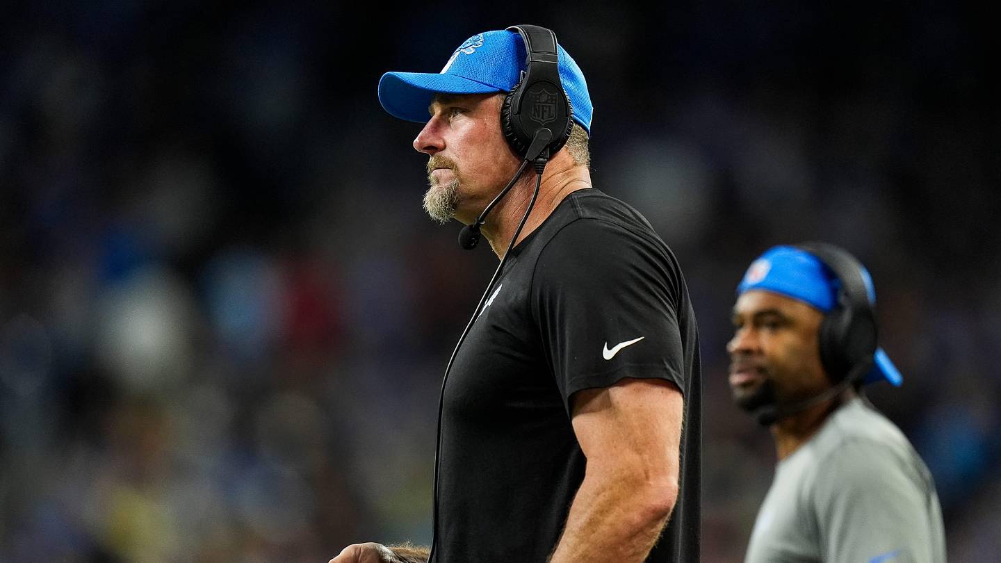 Dan Campbell Was So Fired Up in Locker Room After Lions' Win Over Seahawks