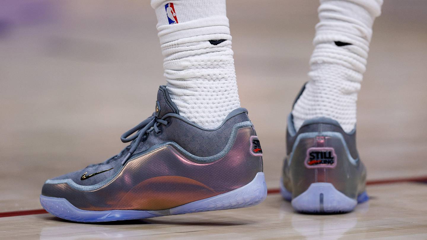 LeBron James Debuts the Nike LeBron 23 "Shut Up and Dribble"