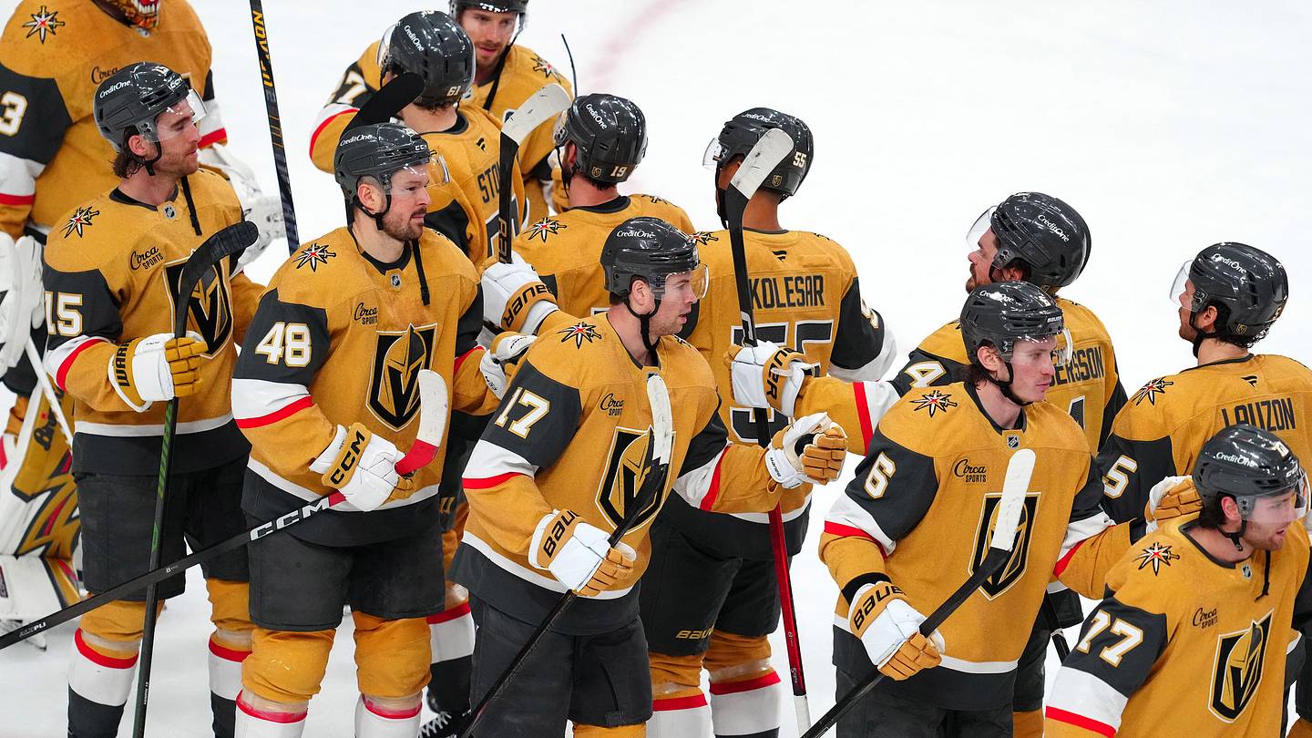 The Golden Knights only needed one period to show their Olympic-sized ...