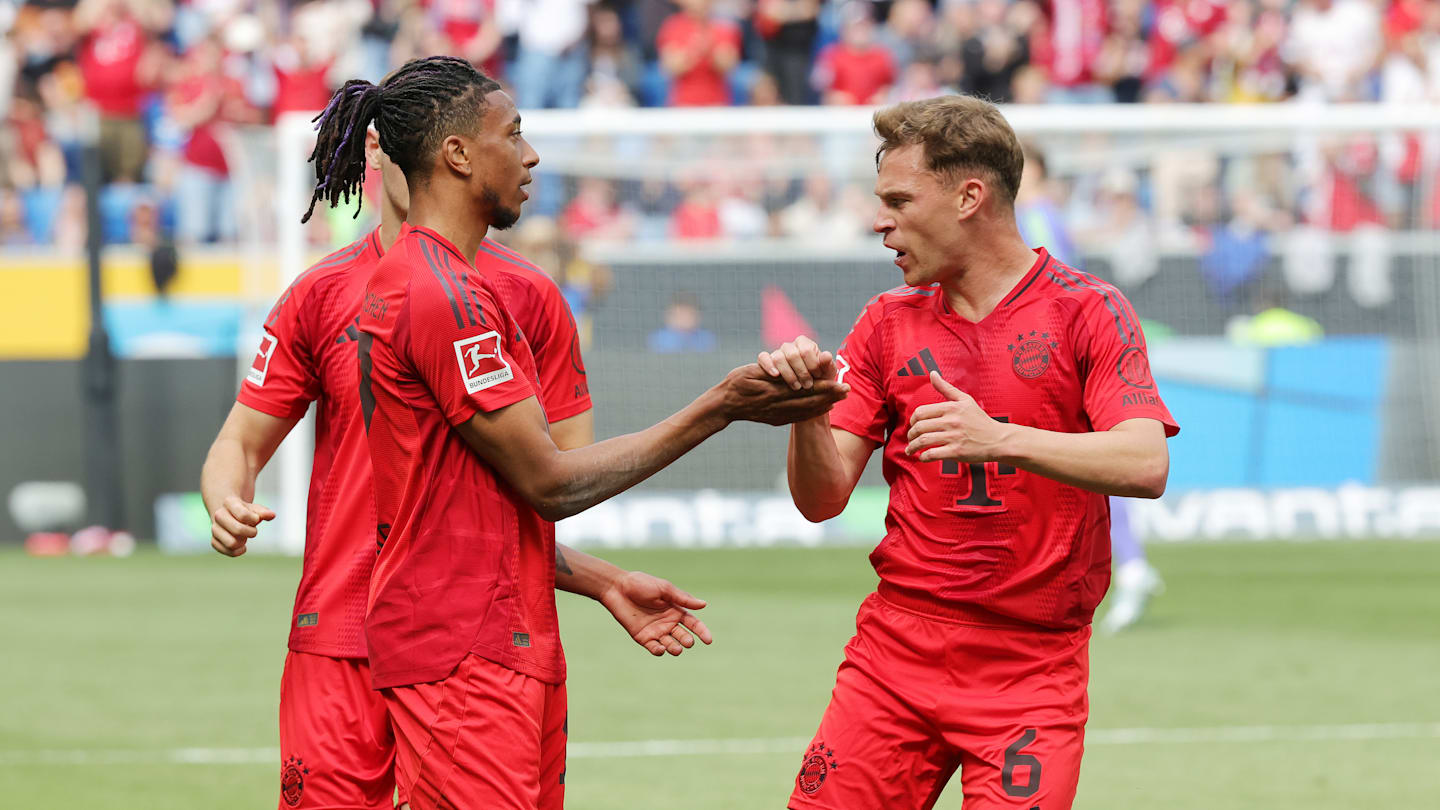 Joshua Kimmich heaps praise on young Bayern Munich forward