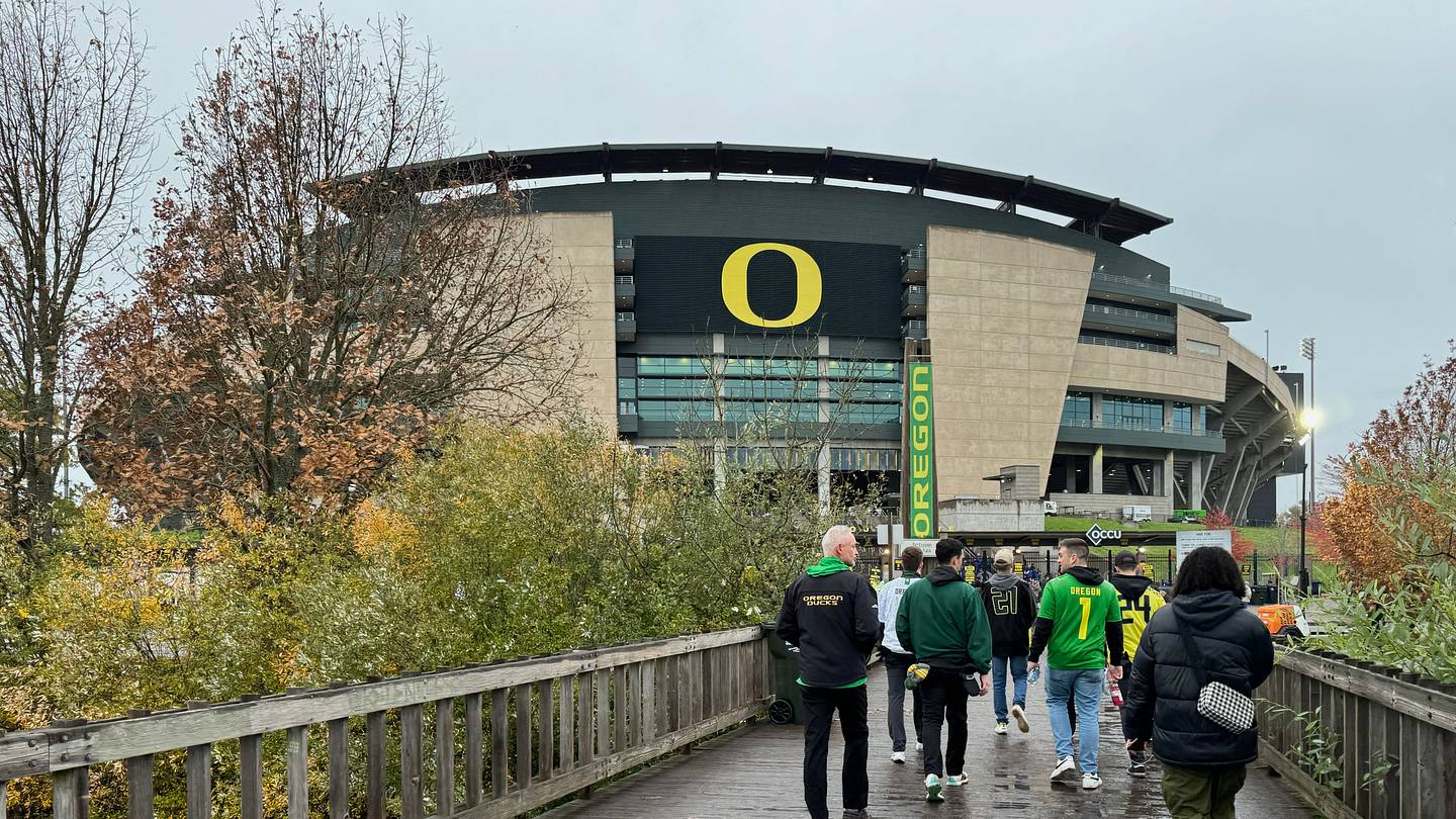 Why is Oregon's stadium named Autzen? Why not Phil Knight Stadium or ...