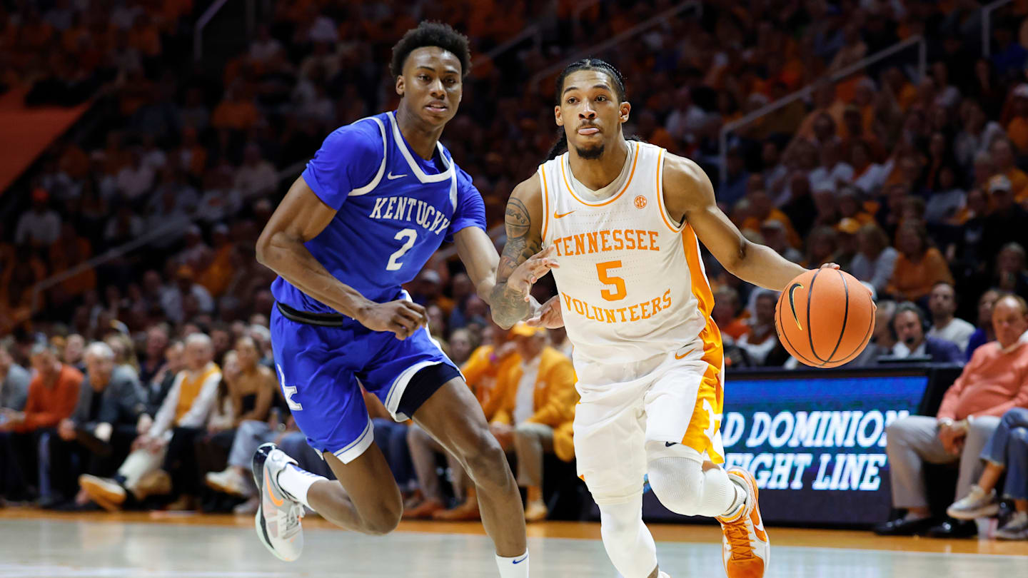 Tennessee basketball loses its leader as Zakai Zeigler ruled out vs Florida