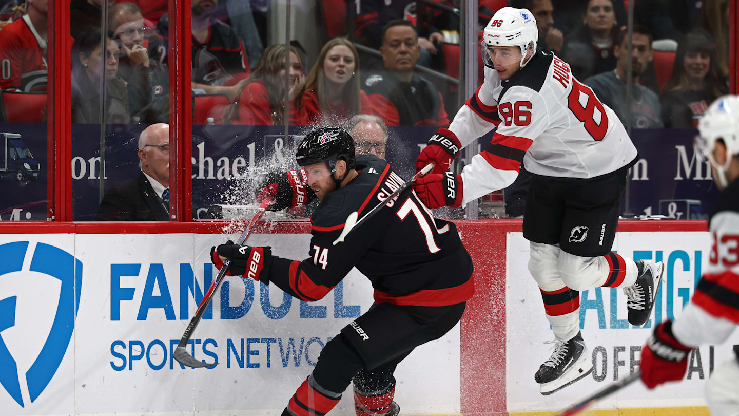 New Jersey Devils can't survive Carolina Hurricanes onslaught, start ...