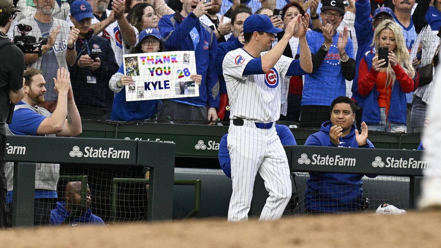 By facing the Cubs on Sunday, Kyle Hendricks completed the MLB starter ...