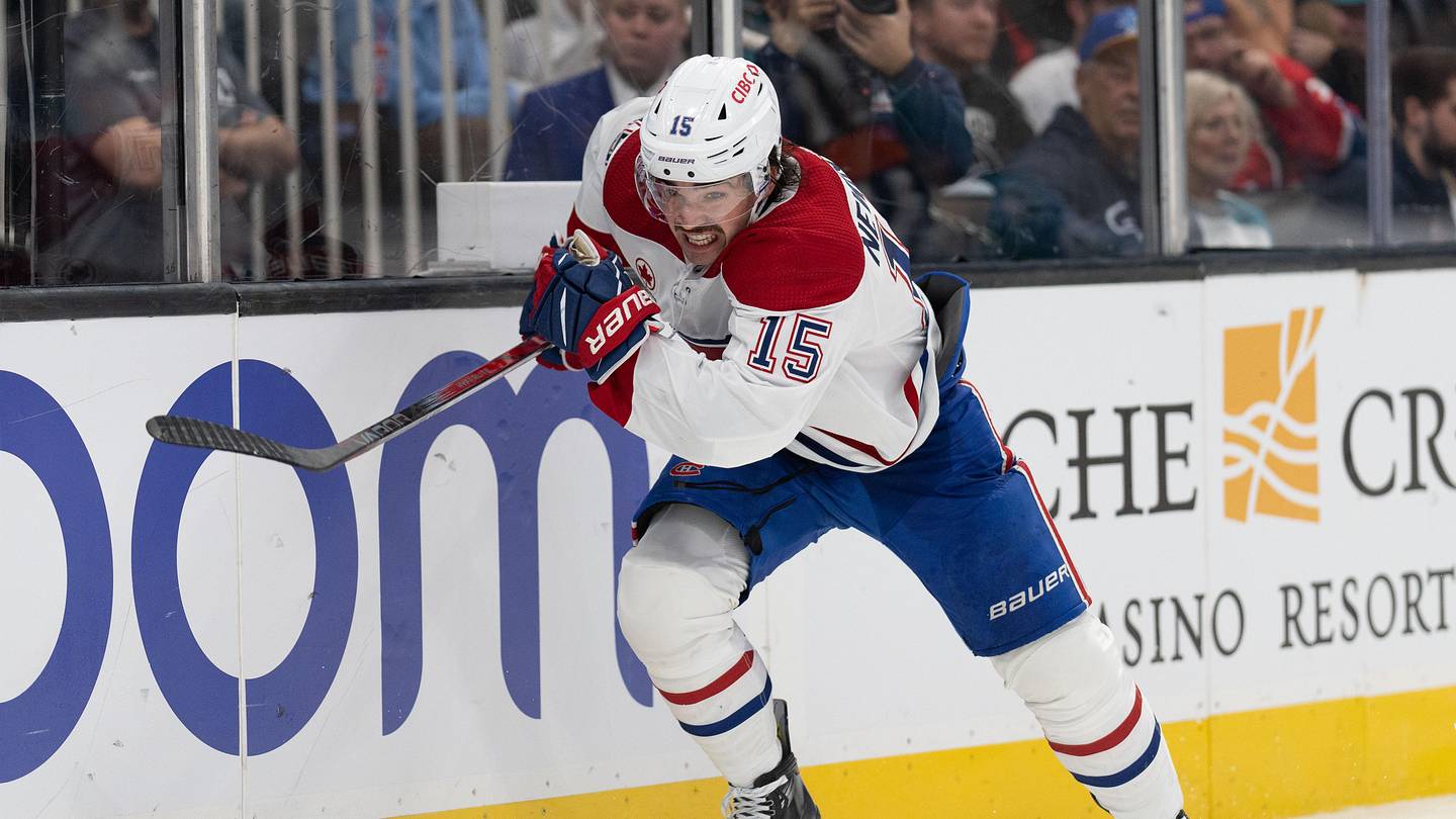 Alex Newhook Shows Off Ridiculous Speed At Montreal Canadiens Skills ...