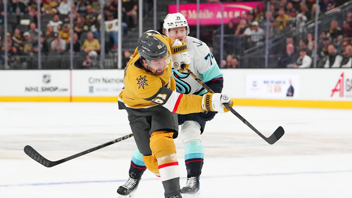 Golden Knights finally dispose of the pesky Kraken and win the Pacific ...