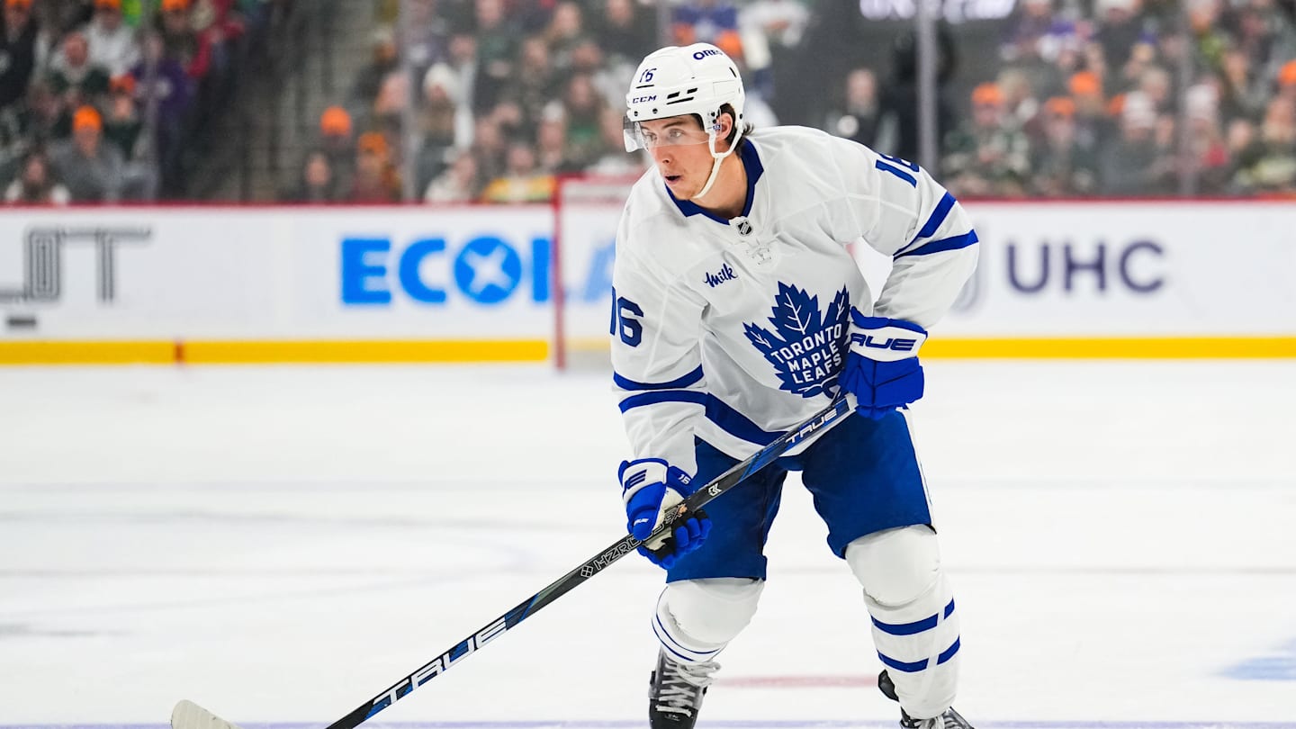 Mitch Marner once again leads the Toronto Maple Leafs to victory.