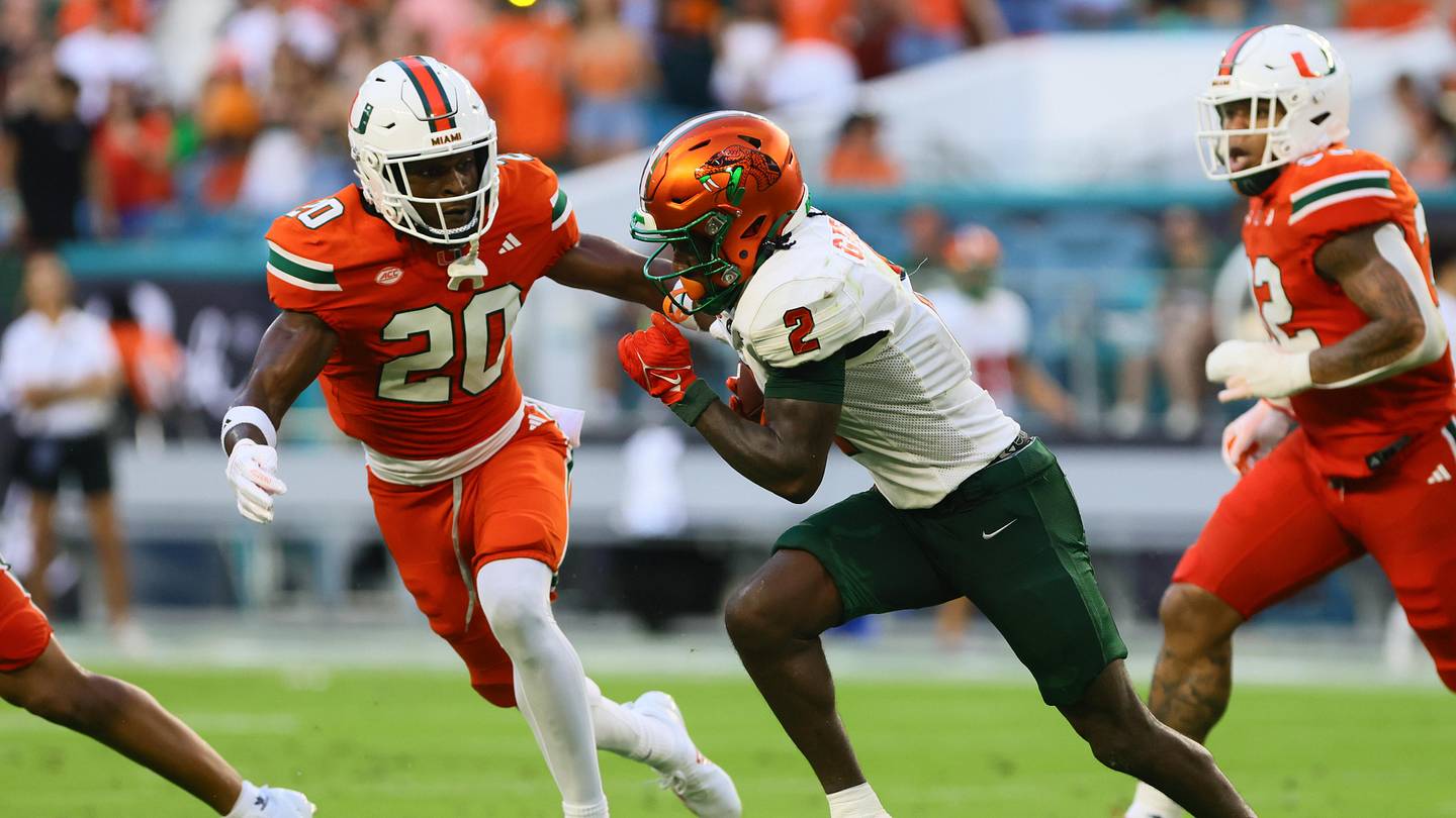 Miami safety Zaquan Patterson entering transfer portal