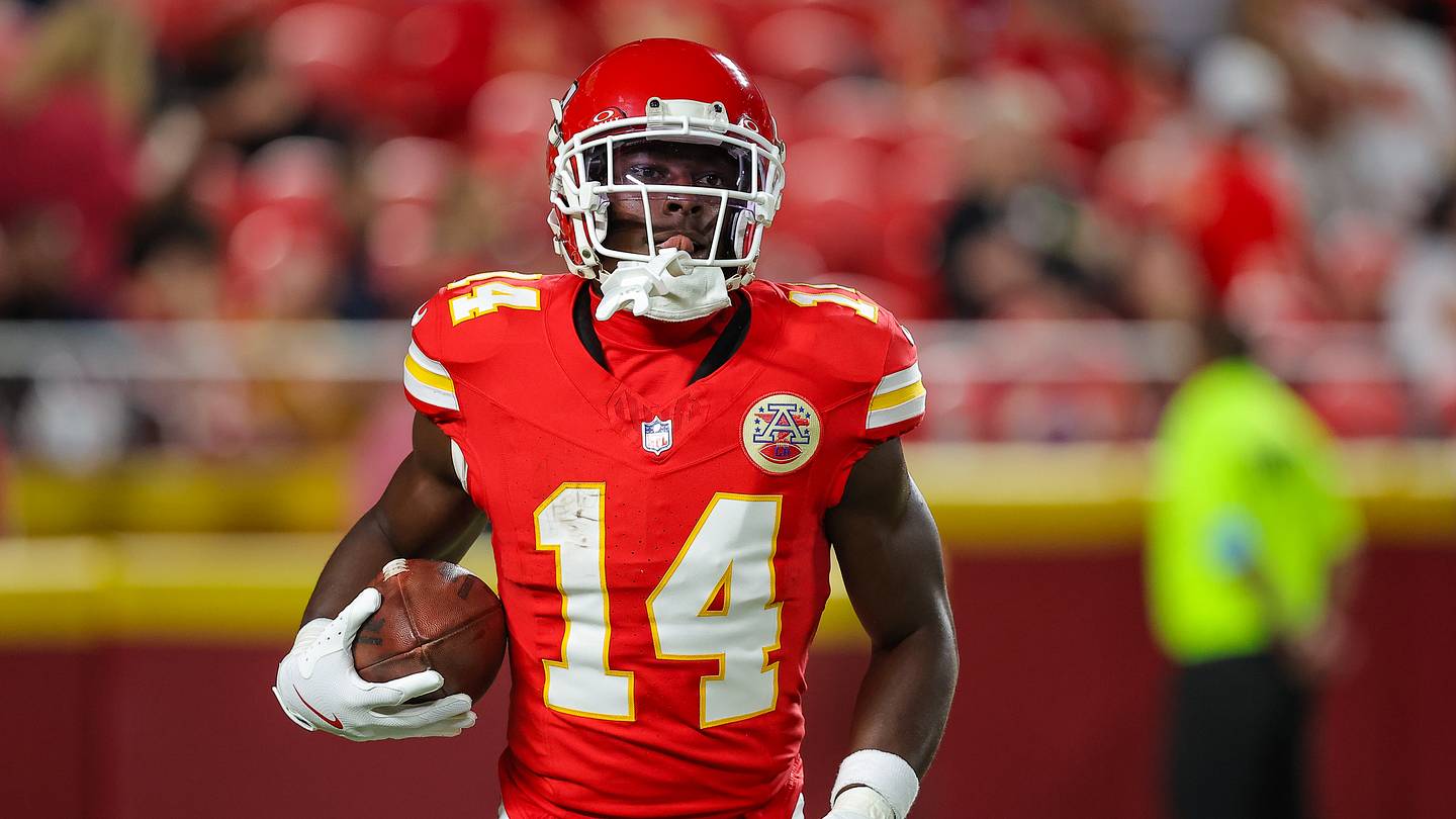 Chiefs cut ties with veteran wide receiver on practice squad