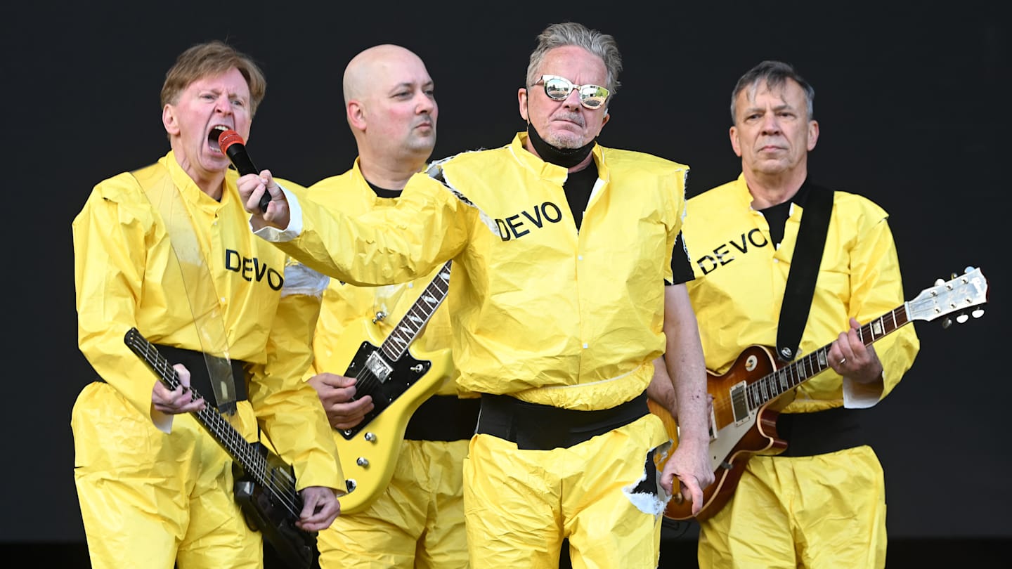 New wave band Devo, who formed 50 years ago, has announced their ...