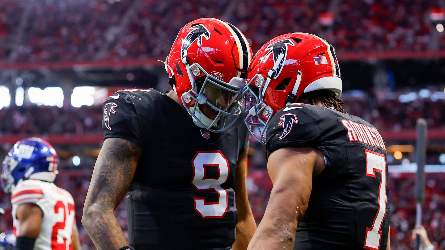 Michael Penix Jr.'s Atlanta Falcons debut numbers fail to paint the ...