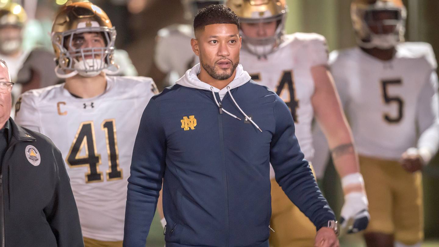Nobody has been more grateful for the Sherrone Moore fallout than Notre ...