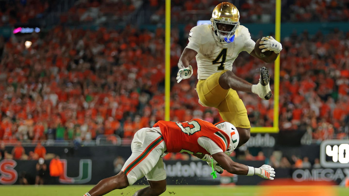 ESPN fully called out Notre Dame for terrible Jeremiyah Love game plan vs. Miami
