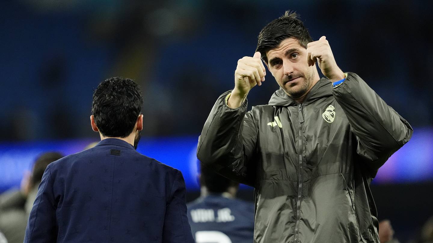 Man City 1-2 Real Madrid: Thibaut Courtois injury update