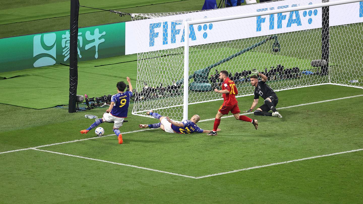Why Japan's goal was not out of play