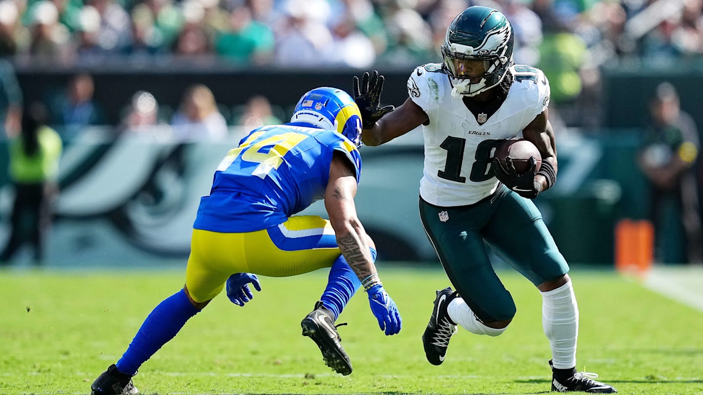 Eagles' 2 wild field goal blocks vs. Rams overshadows a special teams ...