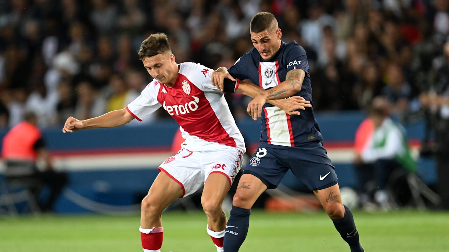 Who is playing for PSG vs. Monaco on Saturday?