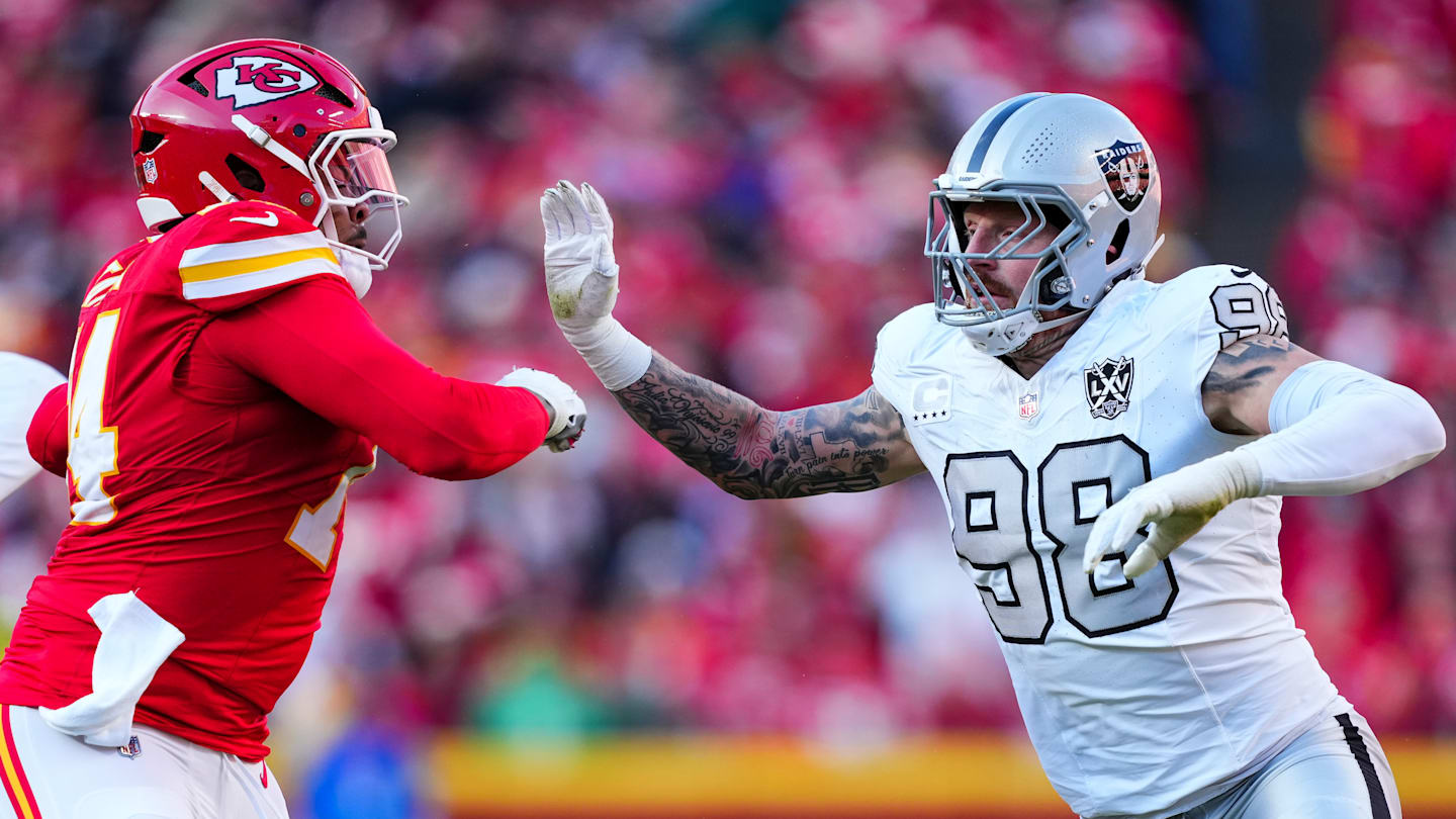 Maxx Crosby just gave Chiefs fans another reason to laugh at the Raiders