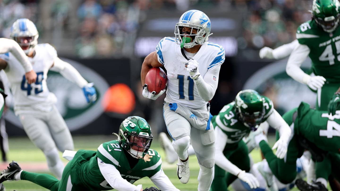 Lions wide receiver Kalif Raymond told story about where his strong ...
