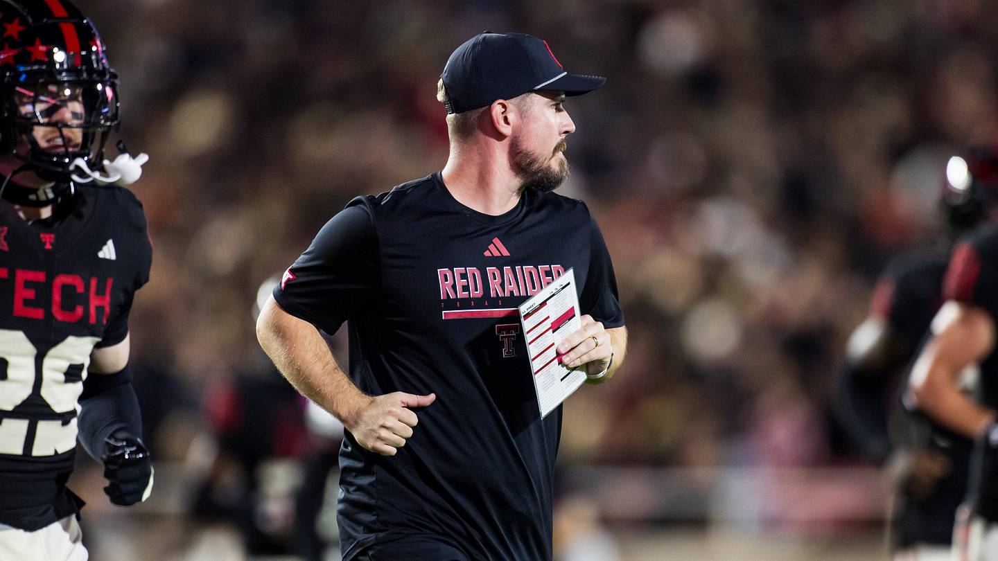 ‘Play to our guys’ strengths’: Leftwich explains Texas Tech’s offensive ...