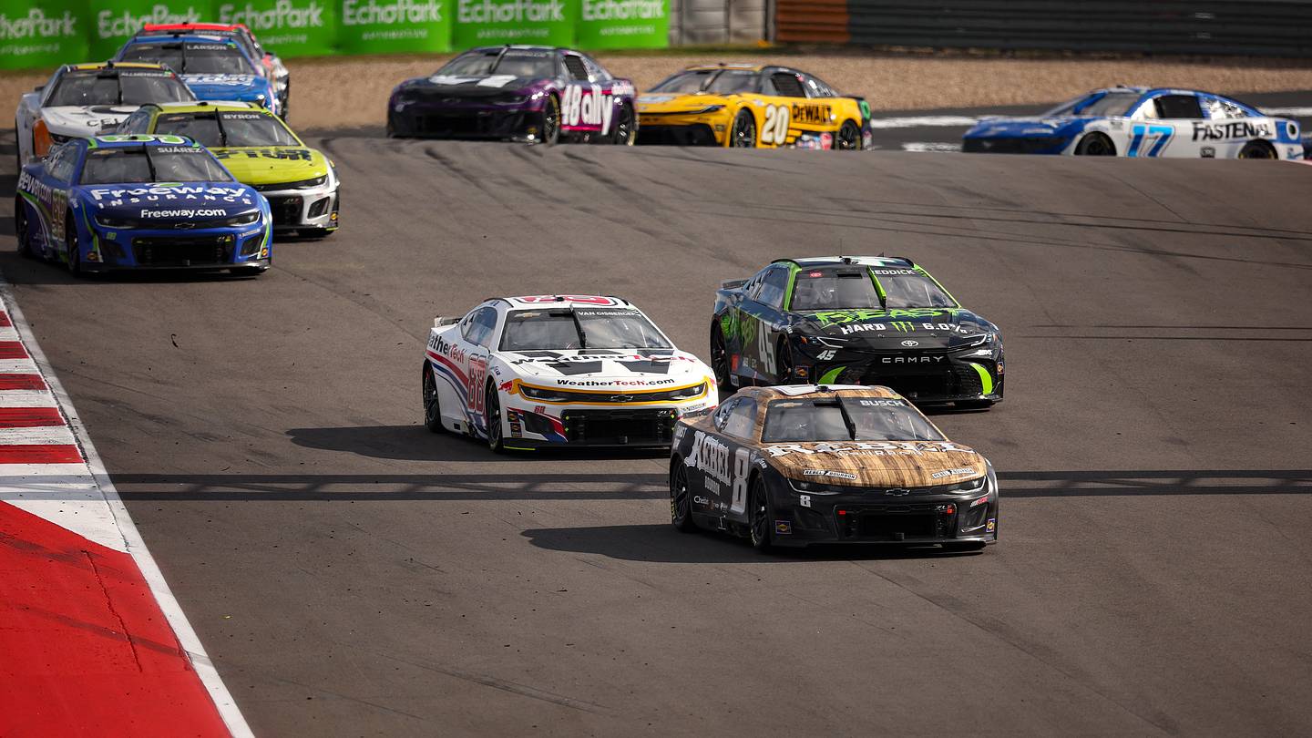 COTA NASCAR Cup qualifying, full order after 3 lineup changes