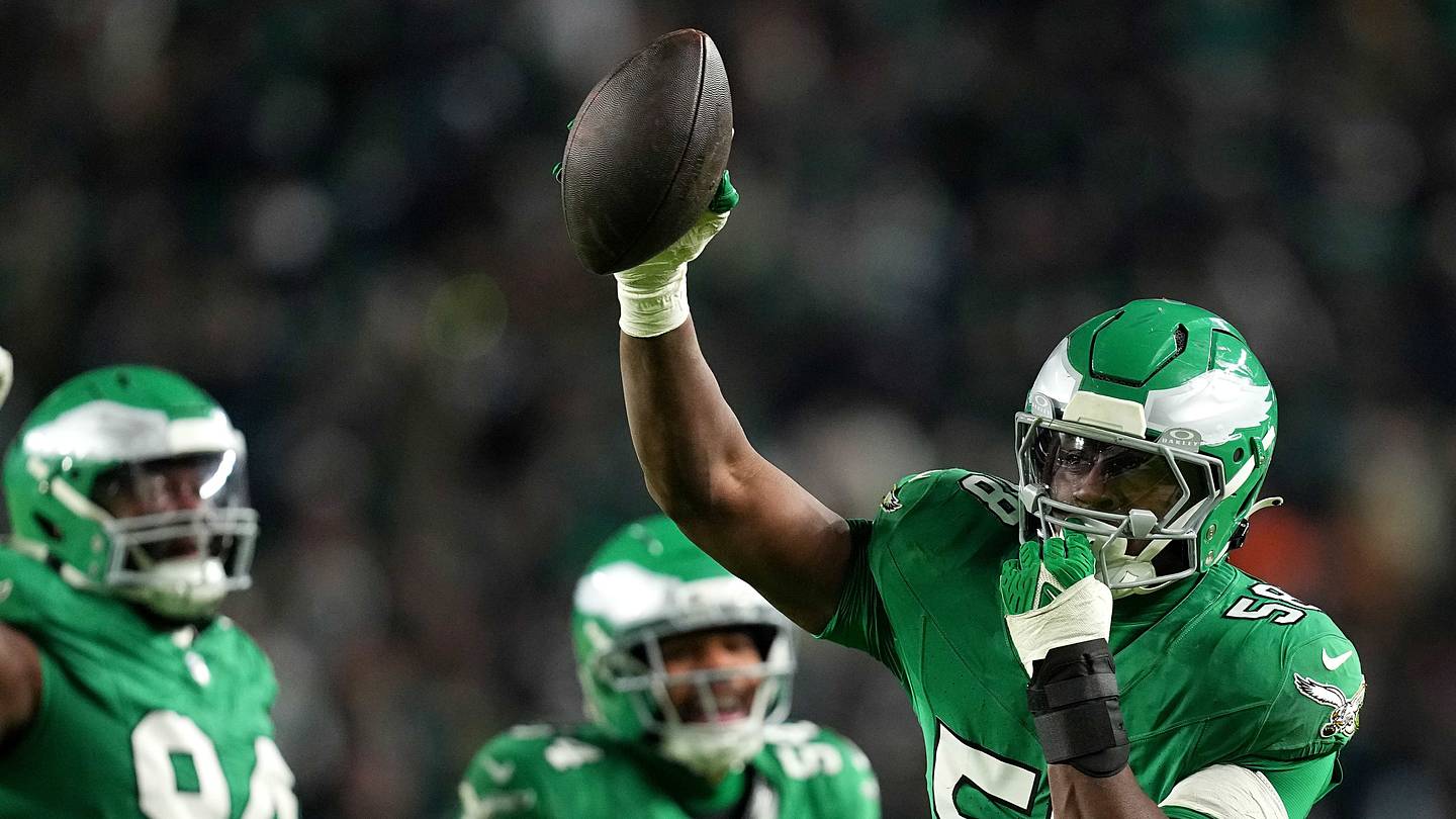 Jalyx Hunt did something that no Eagles player has ever done in ...
