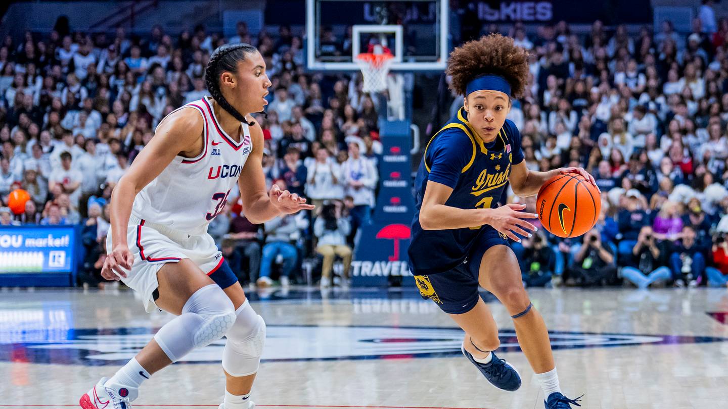 Hannah Hidalgo is quietly having the best career in Notre Dame women's ...