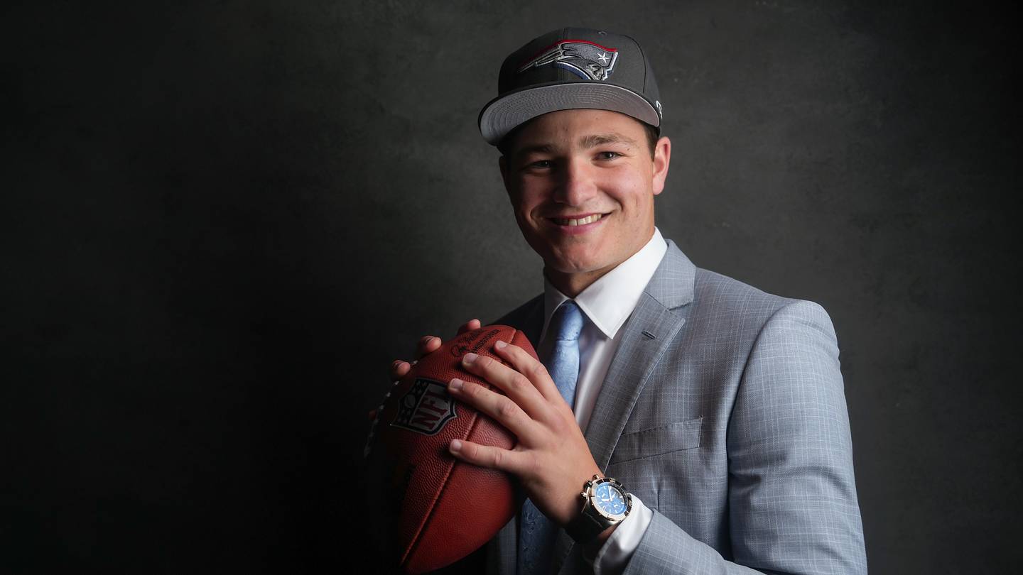 Check out the best moment of Drake Maye's NFL Draft experience