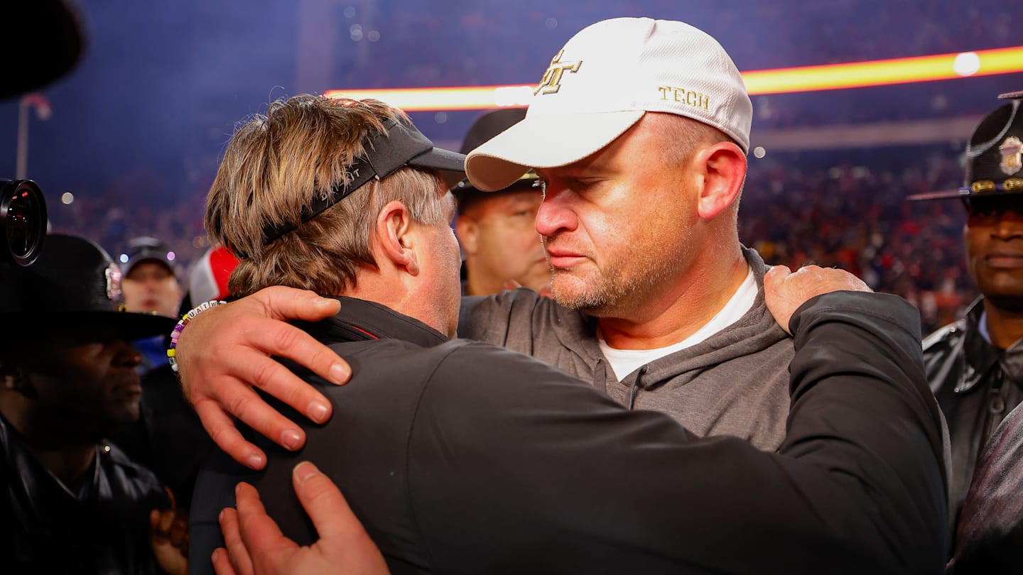 Kirby Smart shares emotional moment with Tech head coach Brent Key