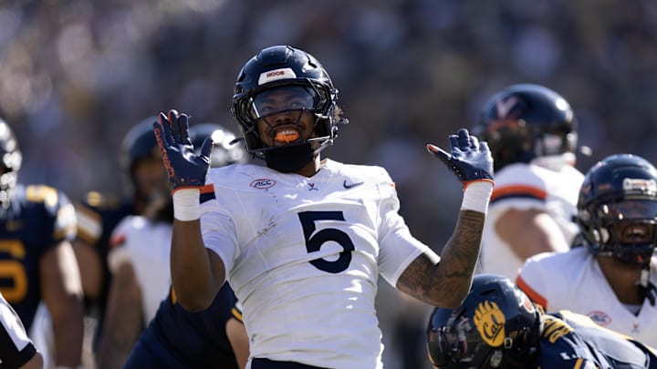 Virginia Linebacker Kam Robinson Out For The Rest Of The Season