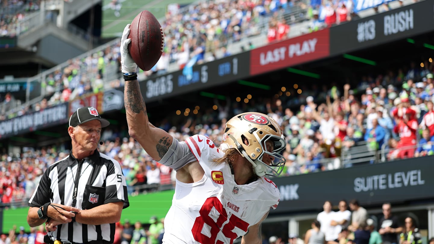 This George Kittle injury update will have Falcons fans shaking in ...